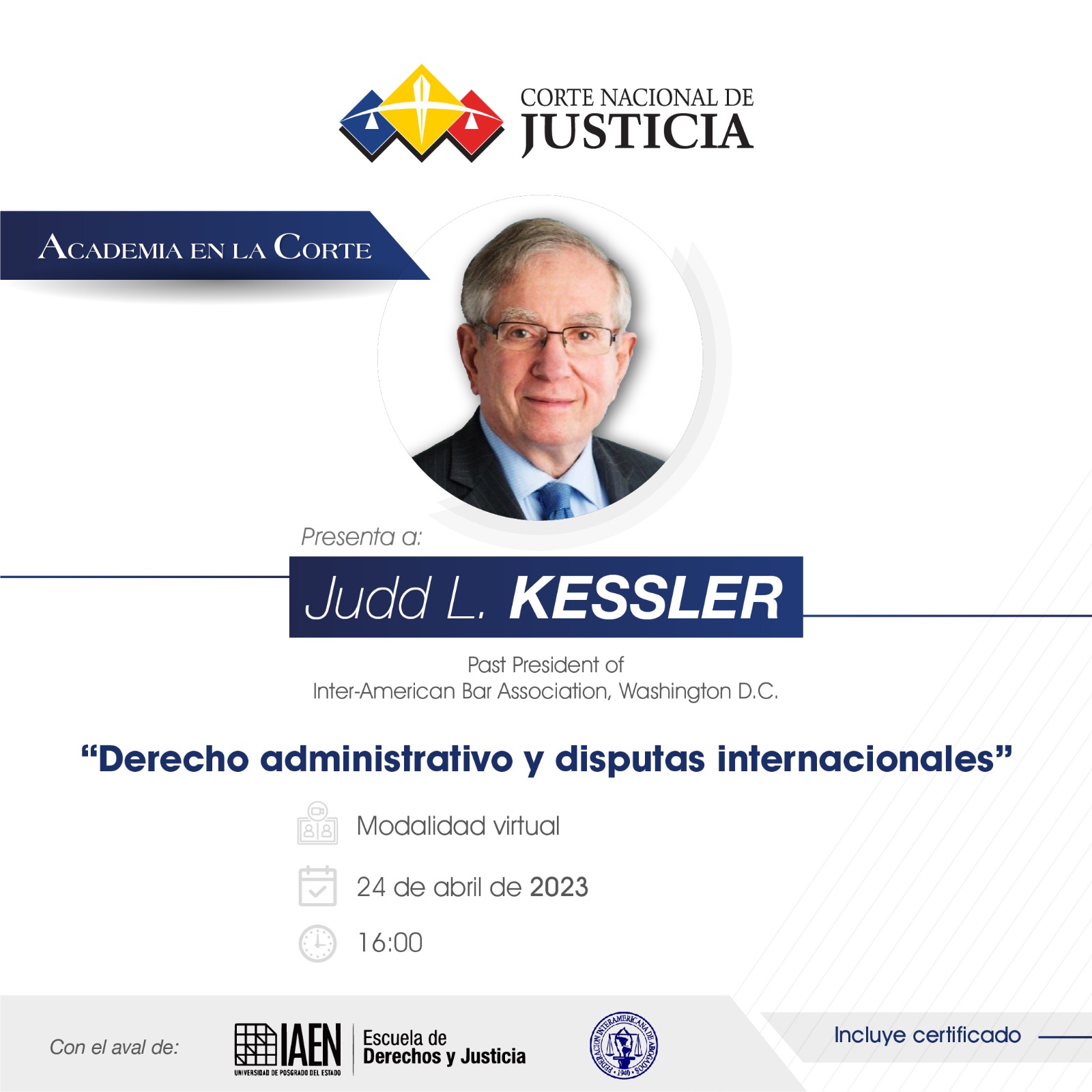 CONFERENCIA MAGISTRAL EN LA CORTE DE ECUADOR: Derecho Administrativo y ...